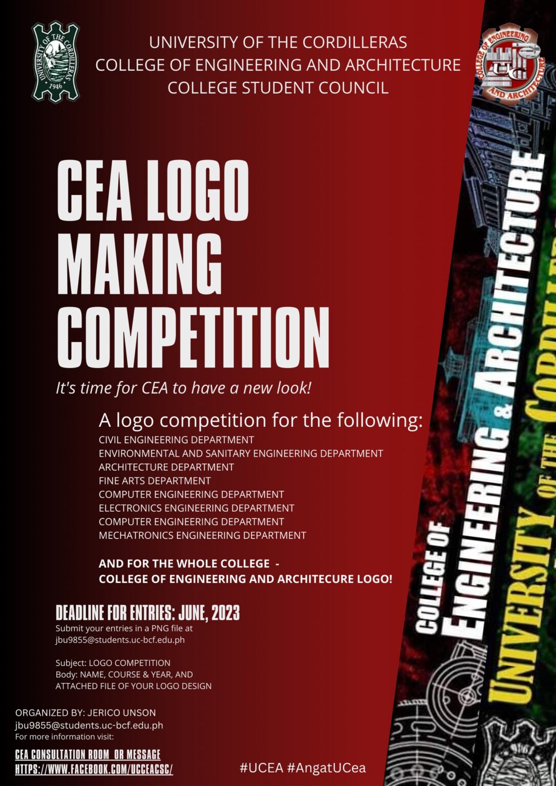 CEA Logo Making Competition – CEA @UC